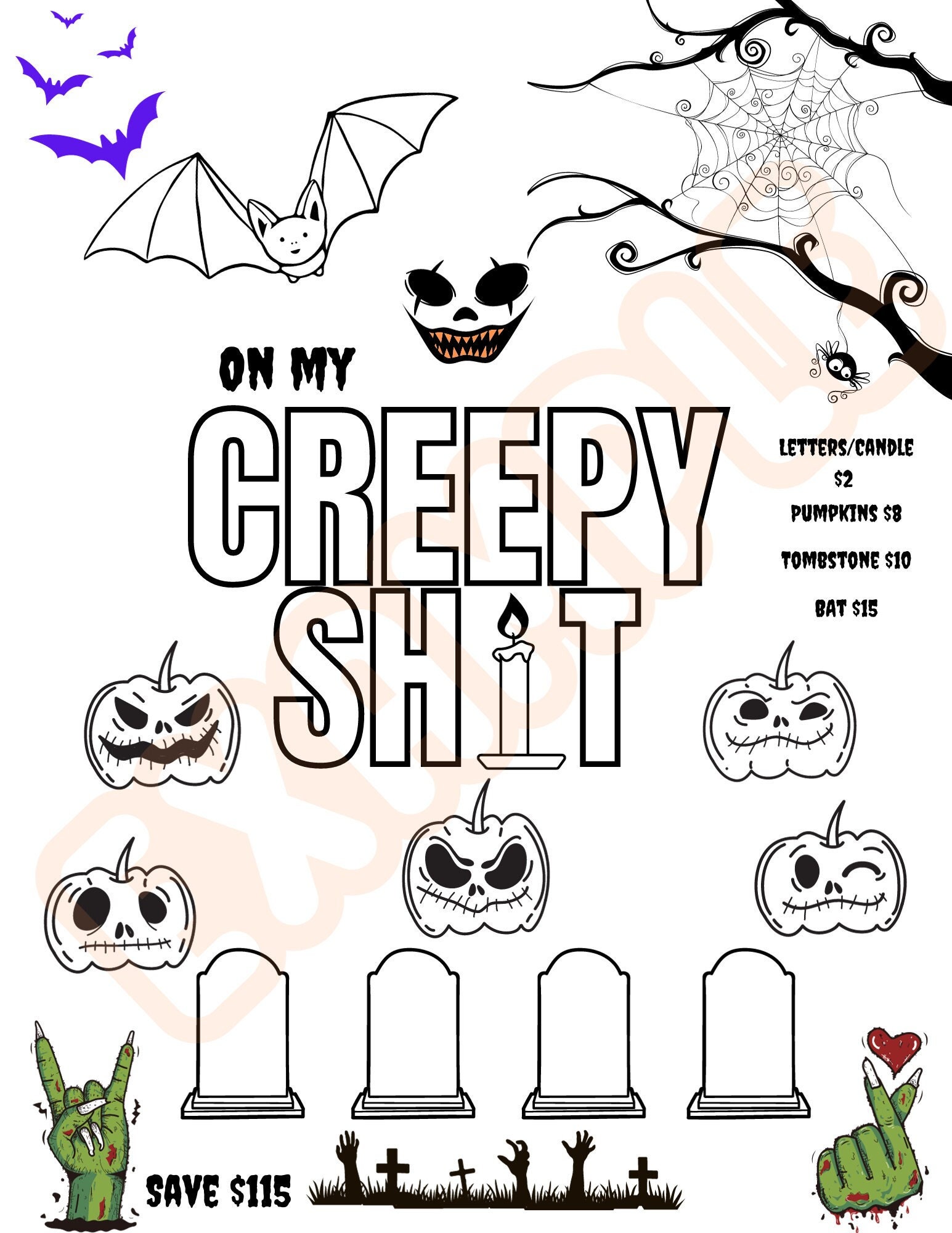 Halloween Savings Challenge - Etsy