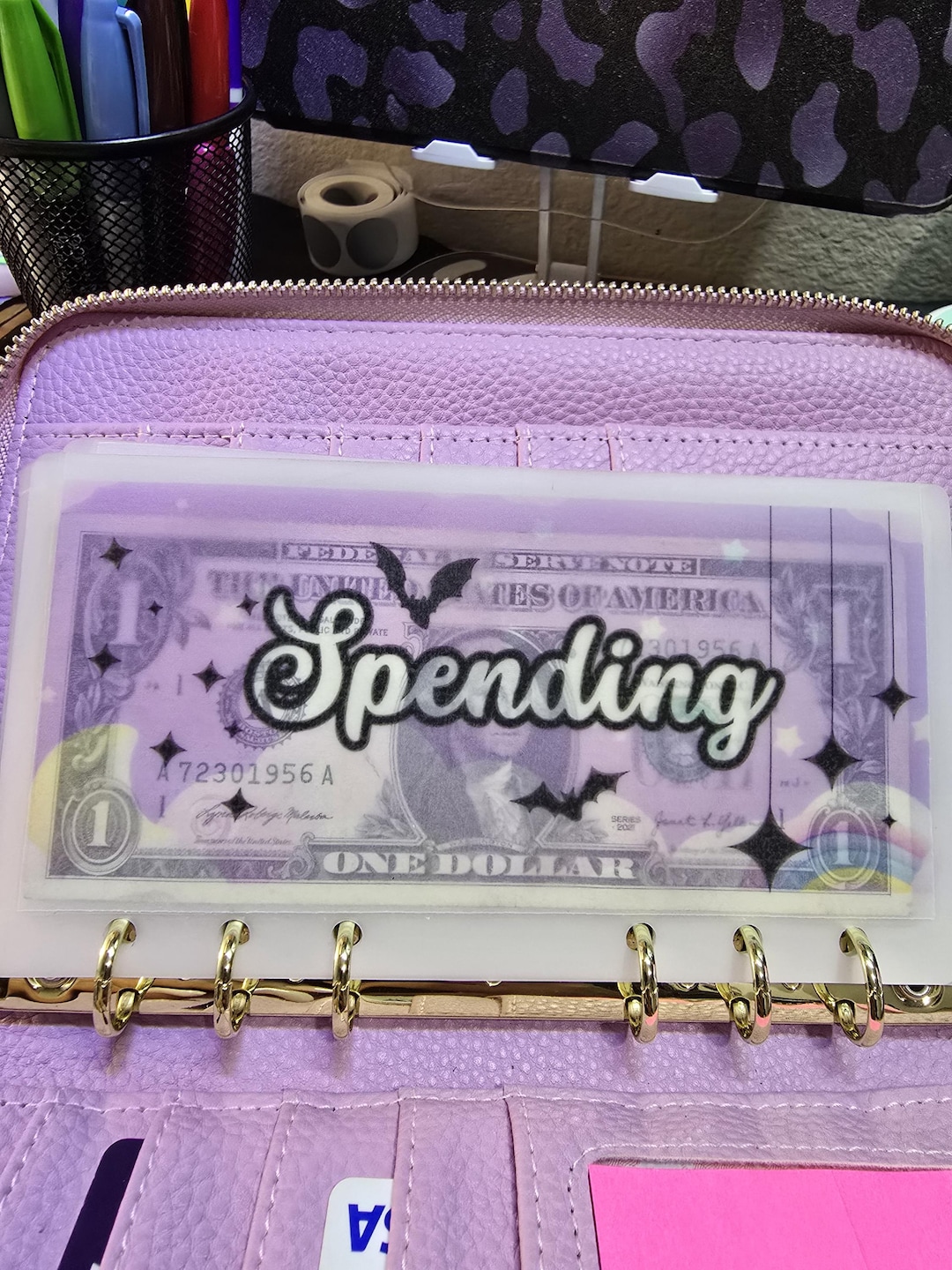 Spooky Kawaii Vellum Cash Envelopes A6 - Etsy