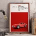 1971 Chevy Corvette Stingray C3 Coupe "red & Ready" Poster : 12 X 18 ...