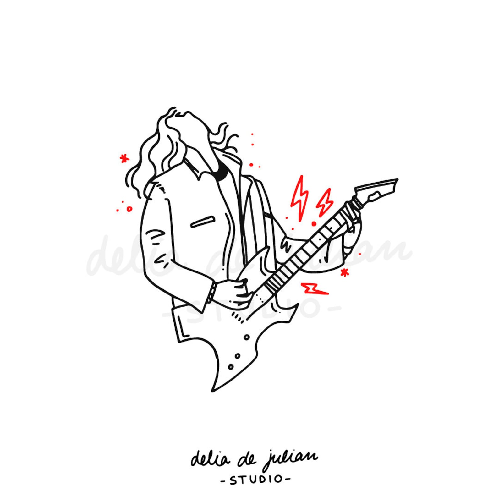 7 EDDIE MUNSON Illustrations From Stranger Things, Illustration ...