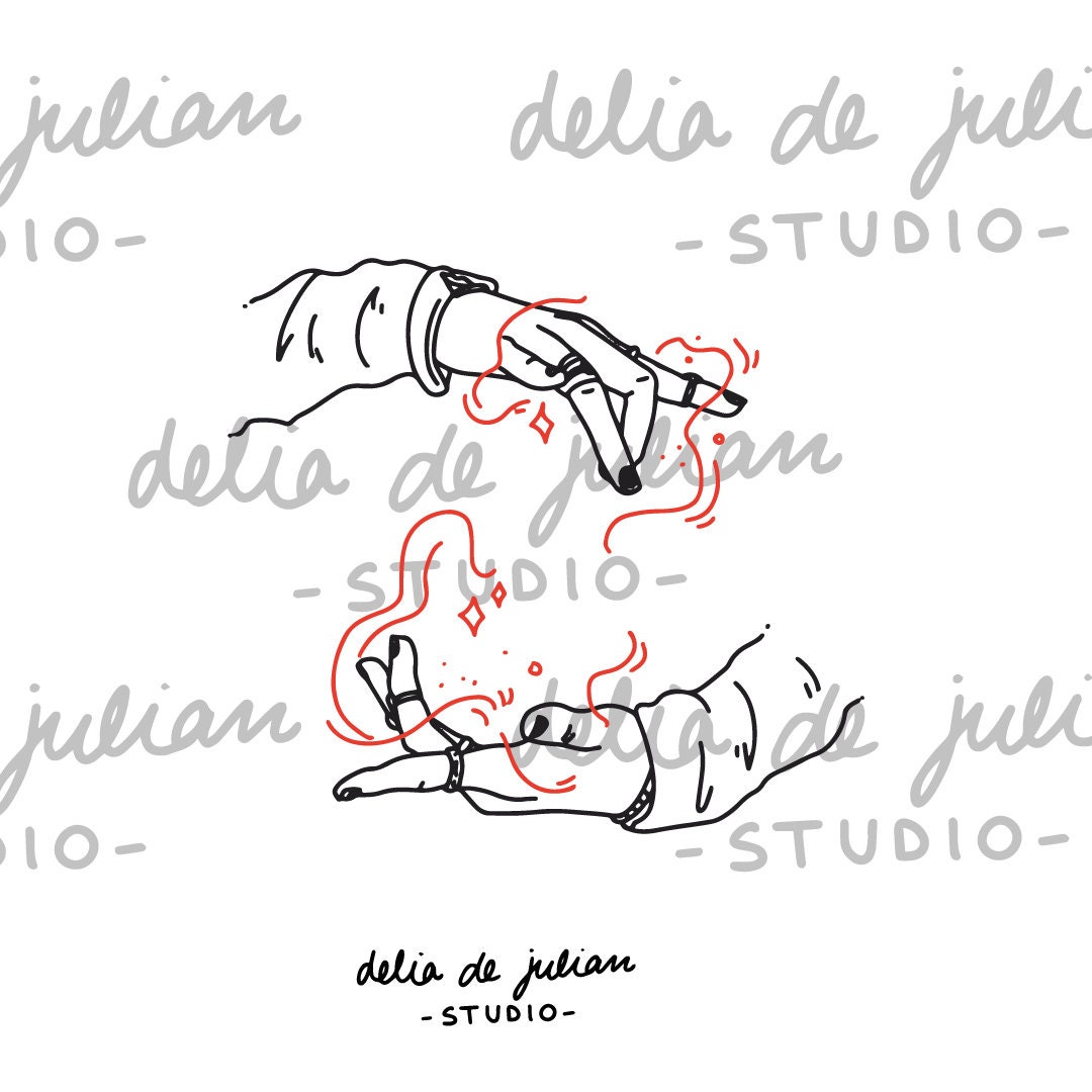 WANDA MAXIMOFF Scarlet Witch 9 Bundle Illustrations From - Etsy