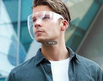 Full Face Glasses - Etsy