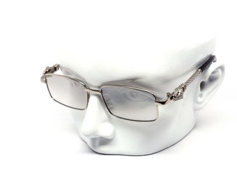 Silver Frameless Glasses - Etsy