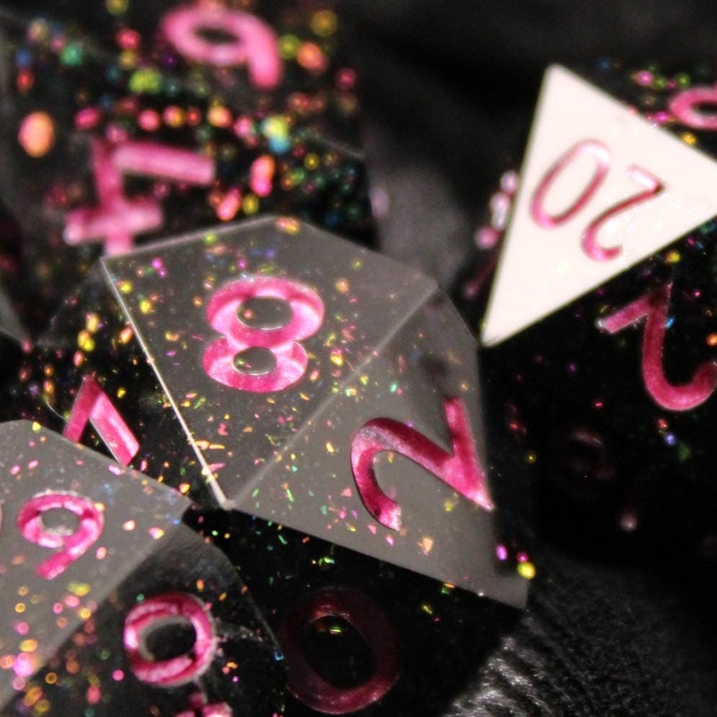 Pink Dice - Etsy
