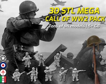 Ww2 Stl Pack - Etsy