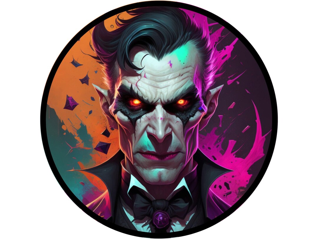 Gothic Scary Modern Day Dracula Wreath Sign, Sign for Halloween, Sign ...