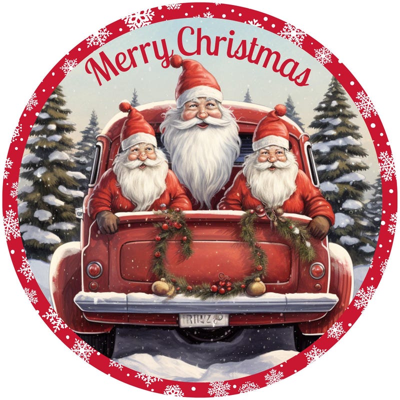 Christmas Wreaths Signs - Etsy