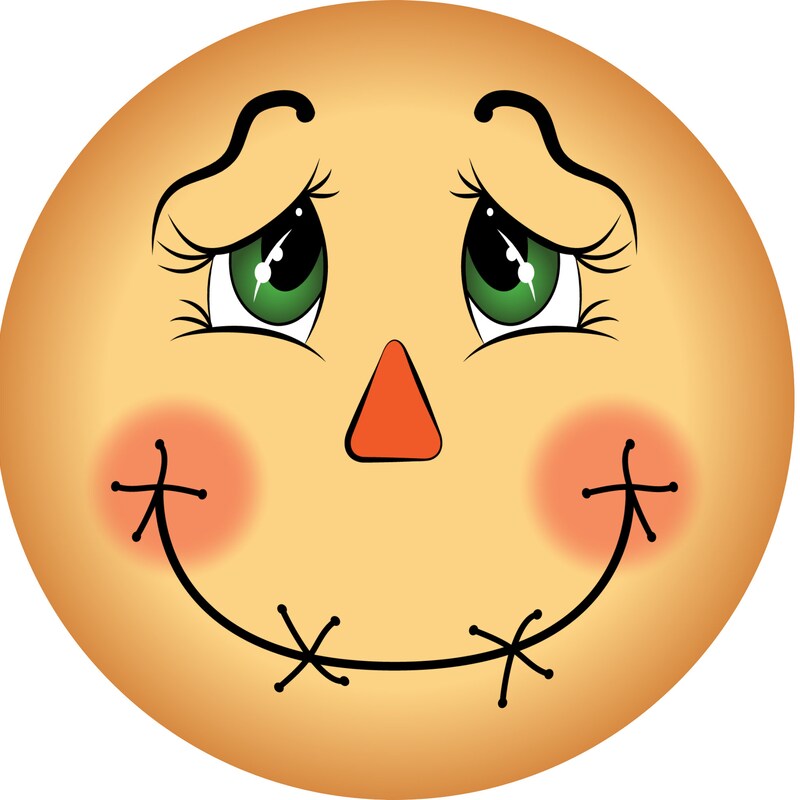 Scarecrow Face - Etsy