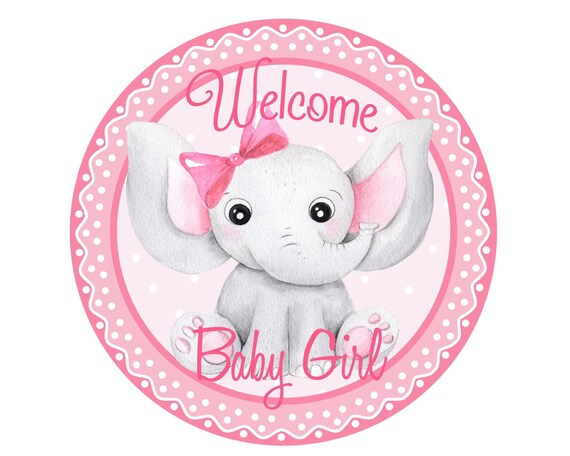 Baby Elephant Sign Baby Nursery Decor Baby Shower Party - Etsy