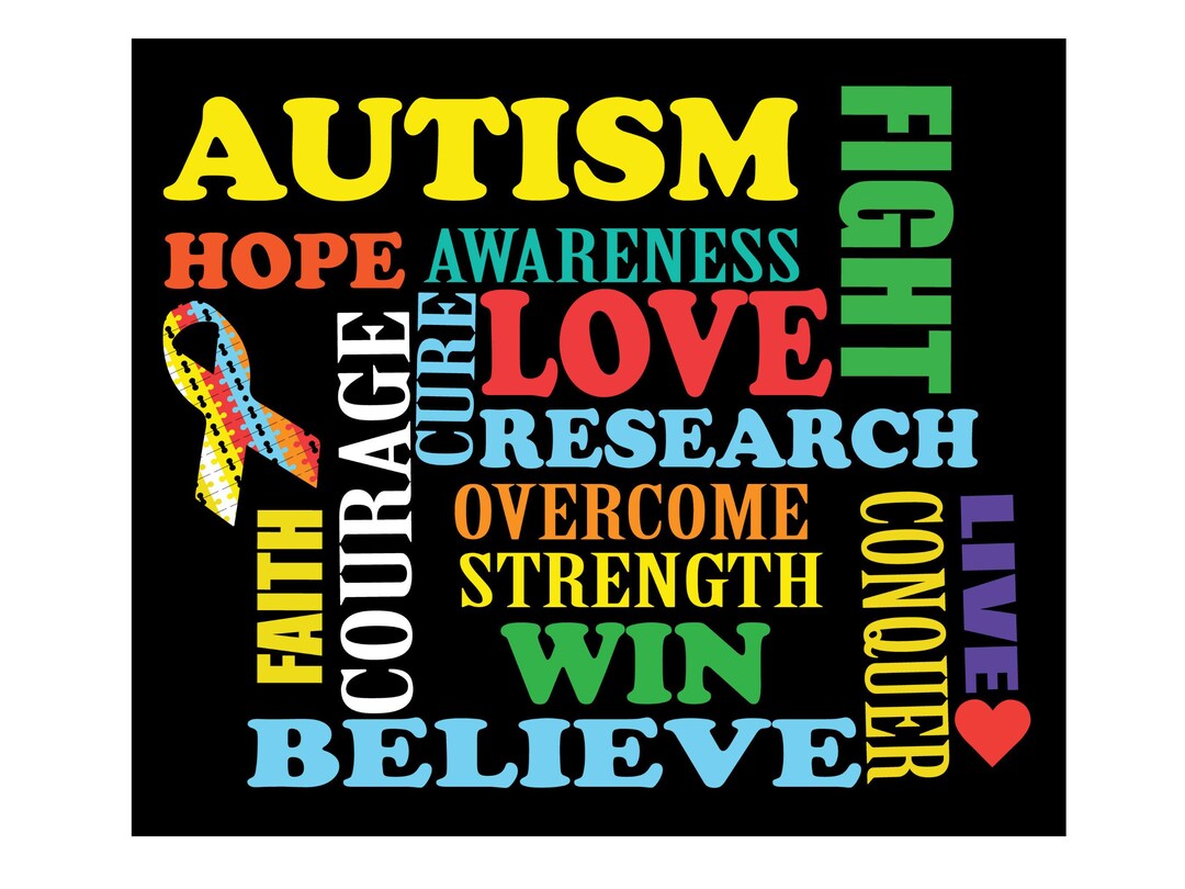 Autism Awareness Wreath Sign, Neurodiversity Wall Art, Autism ...