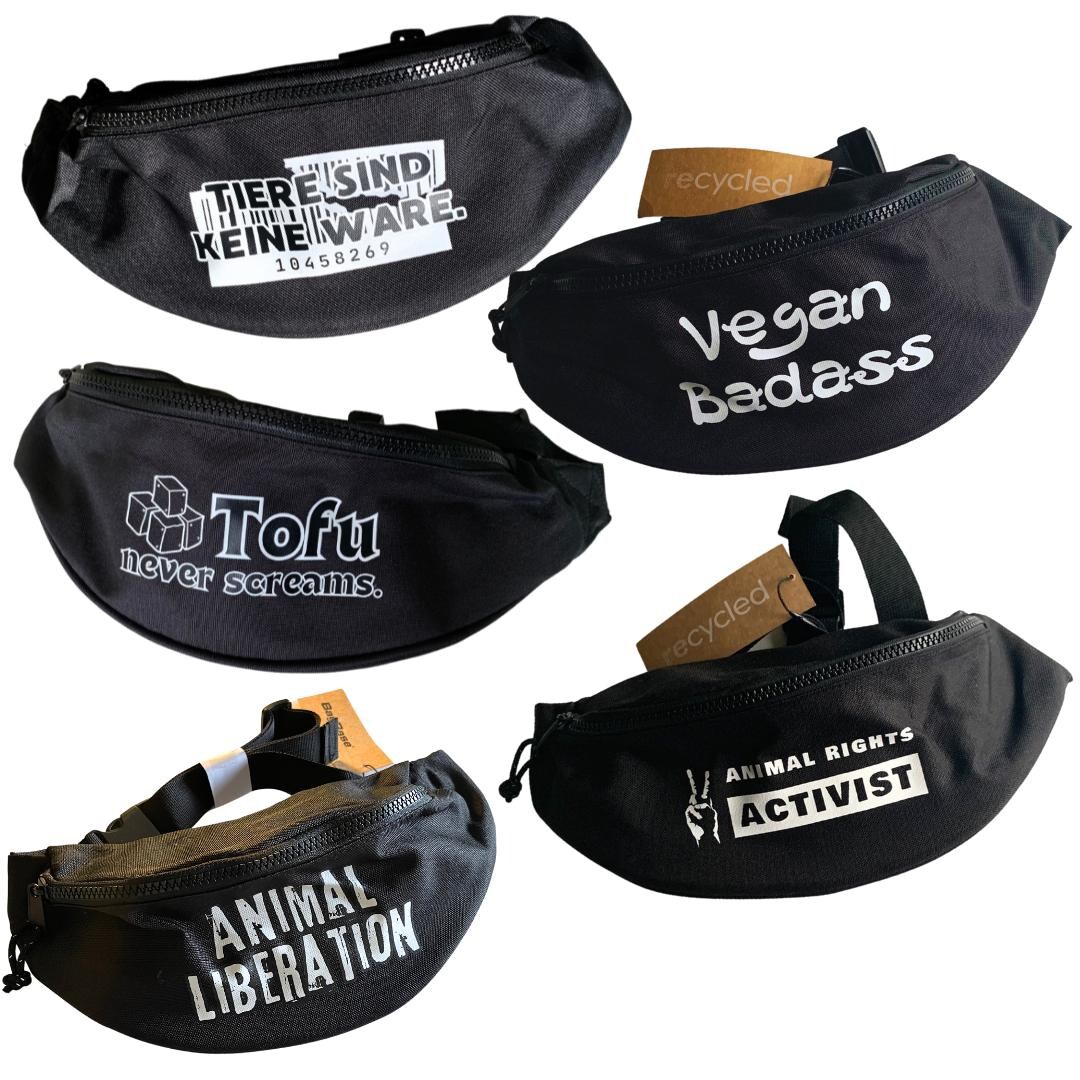 Fanny Pack Made From Recycled PET Bottles – Animal Rights, Vegan ...