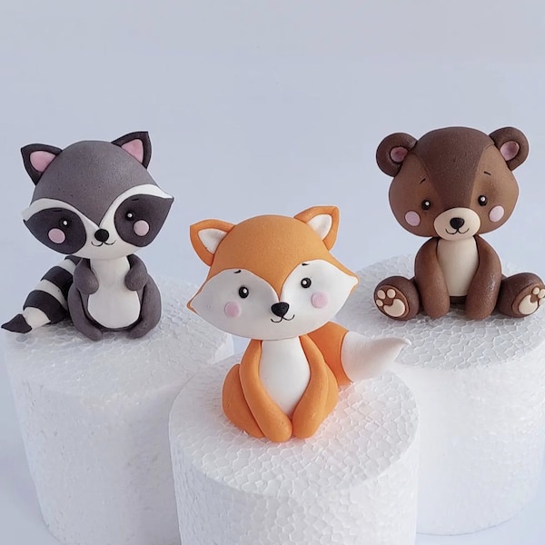 Raccoon Cake Topper - Etsy