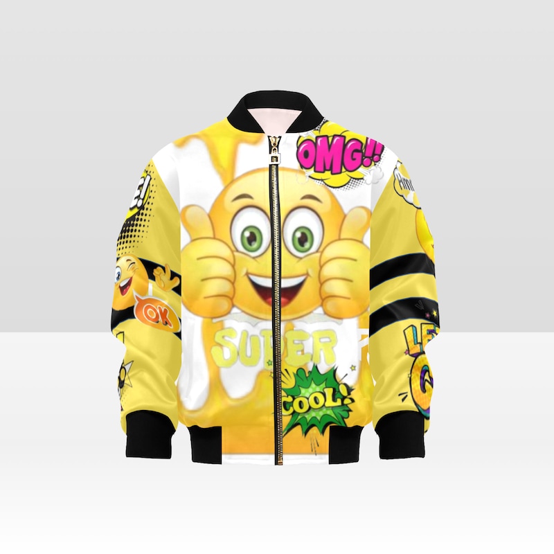 Bomber Smiley - Etsy