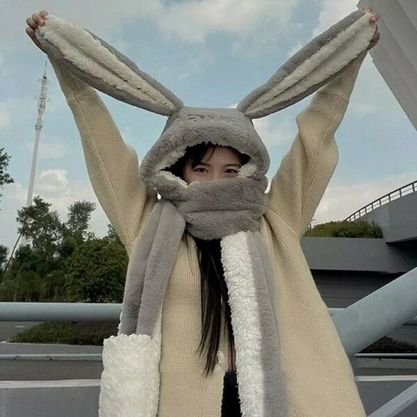 Long Ears Bunny Hat - Etsy