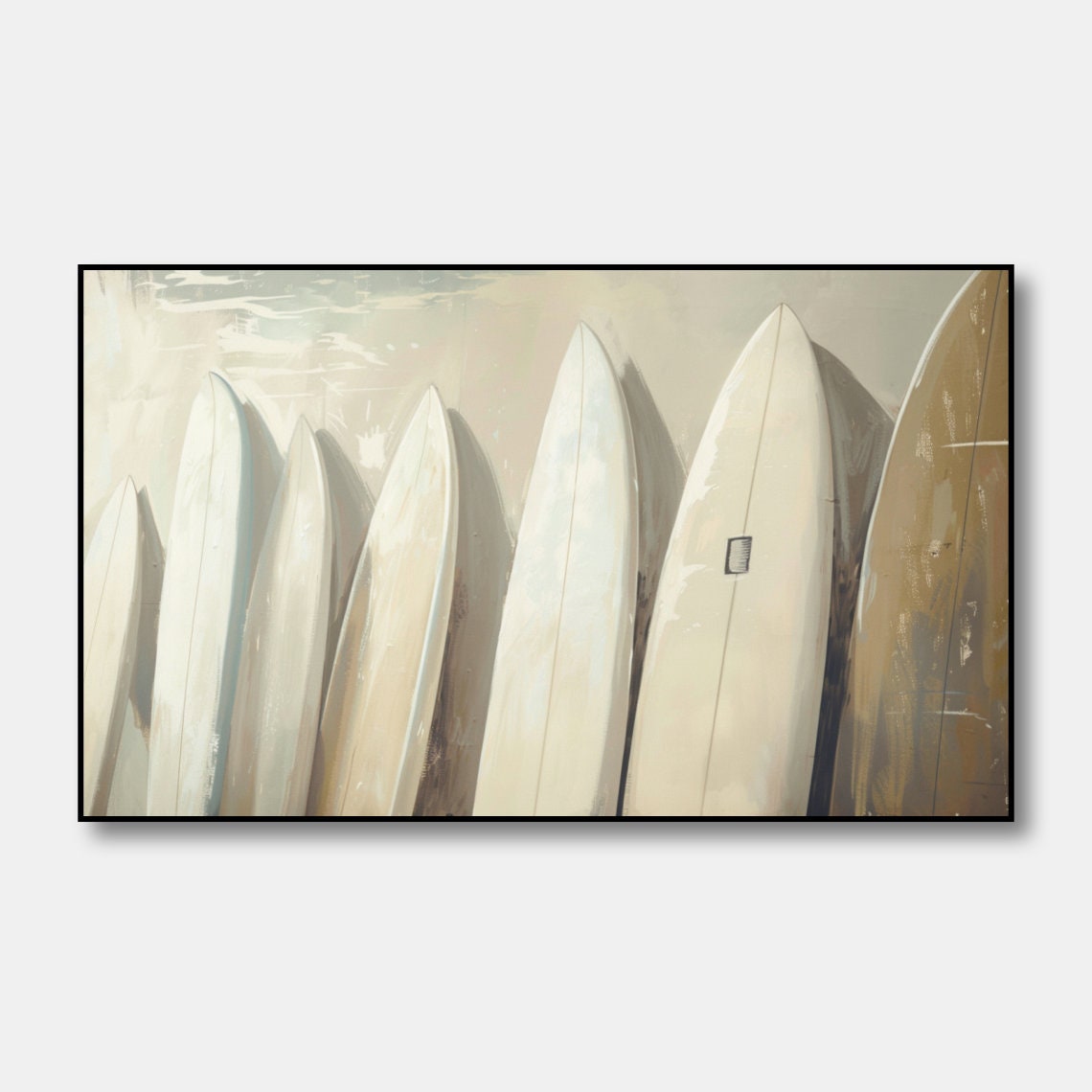 Beach Frame TV Art Set of 9, Beach TV Art Bundle, Ocean Waves TV Art ...