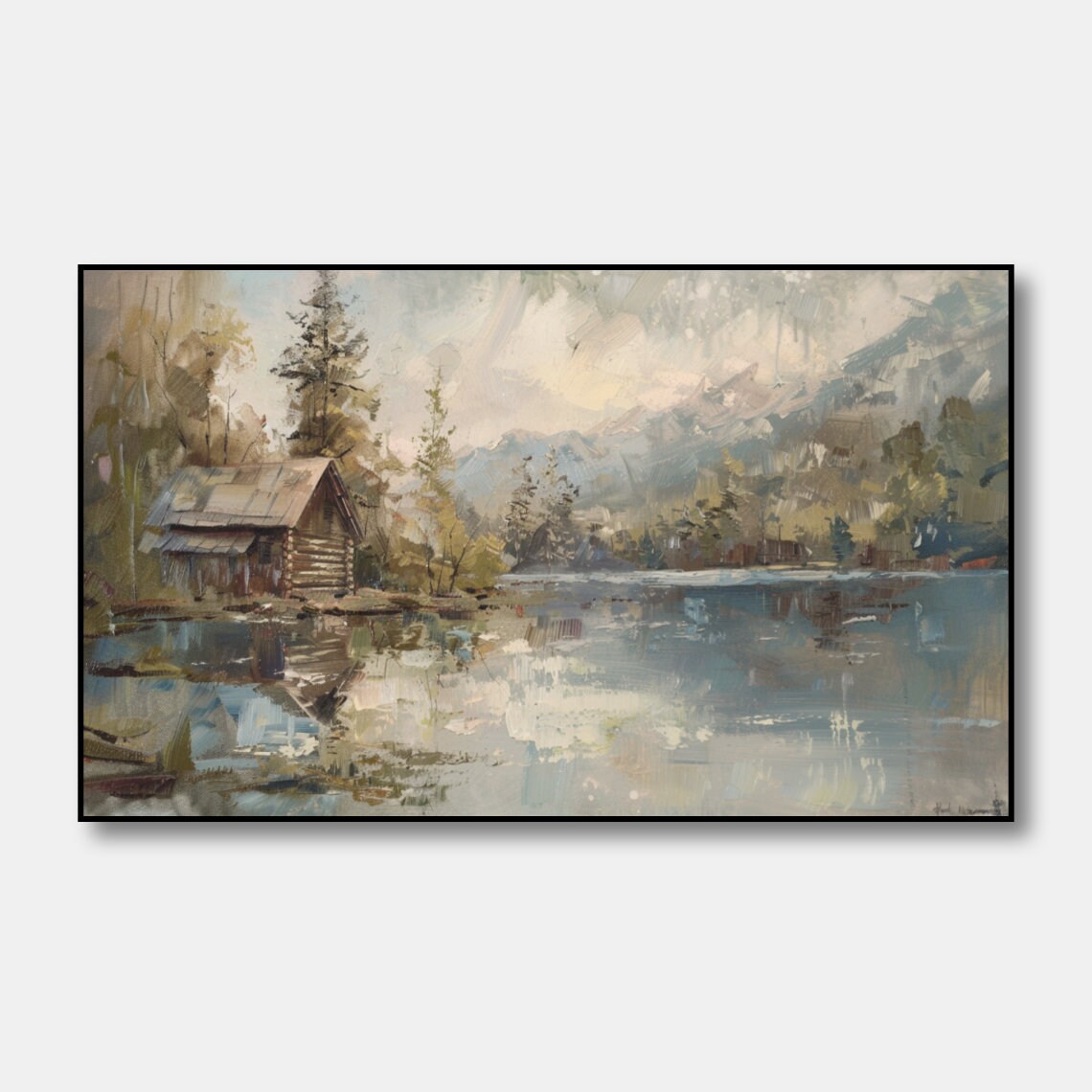 Lake Life Frame TV Art Set of 9, Summer Frame TV Art, Cottage Lake ...
