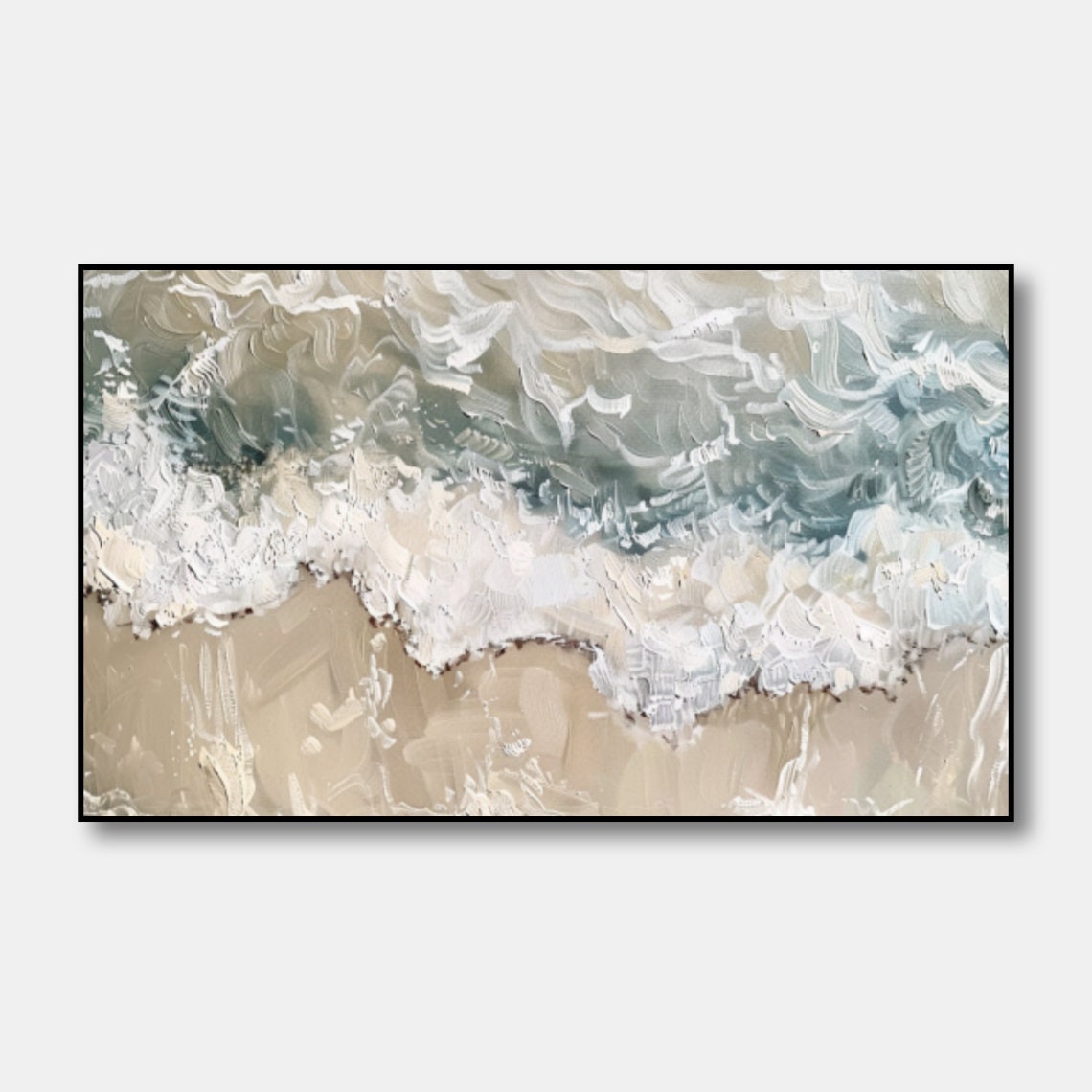 Beach Frame TV Art Set of 9, Beach TV Art Bundle, Ocean Waves TV Art ...
