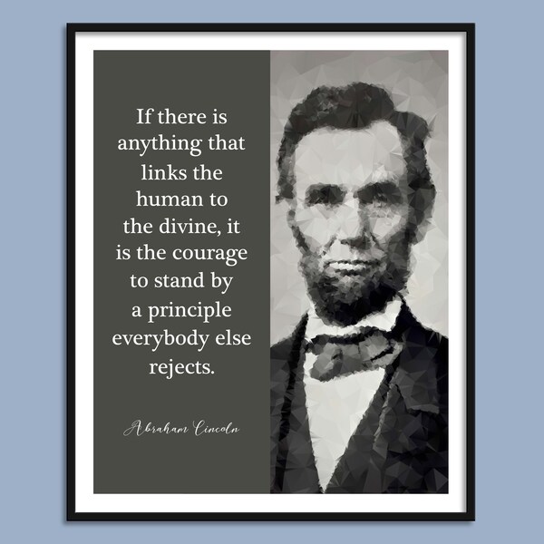 Lincoln Quote - Etsy