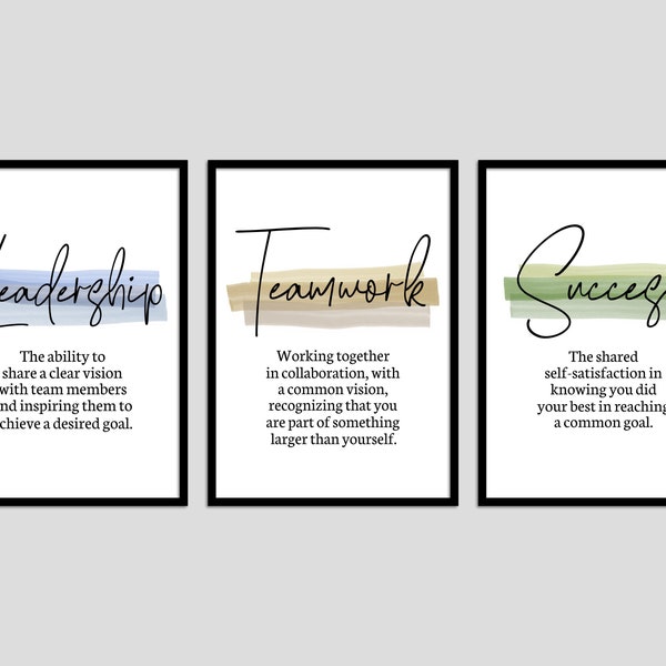 Teamwork Wall Art - Etsy