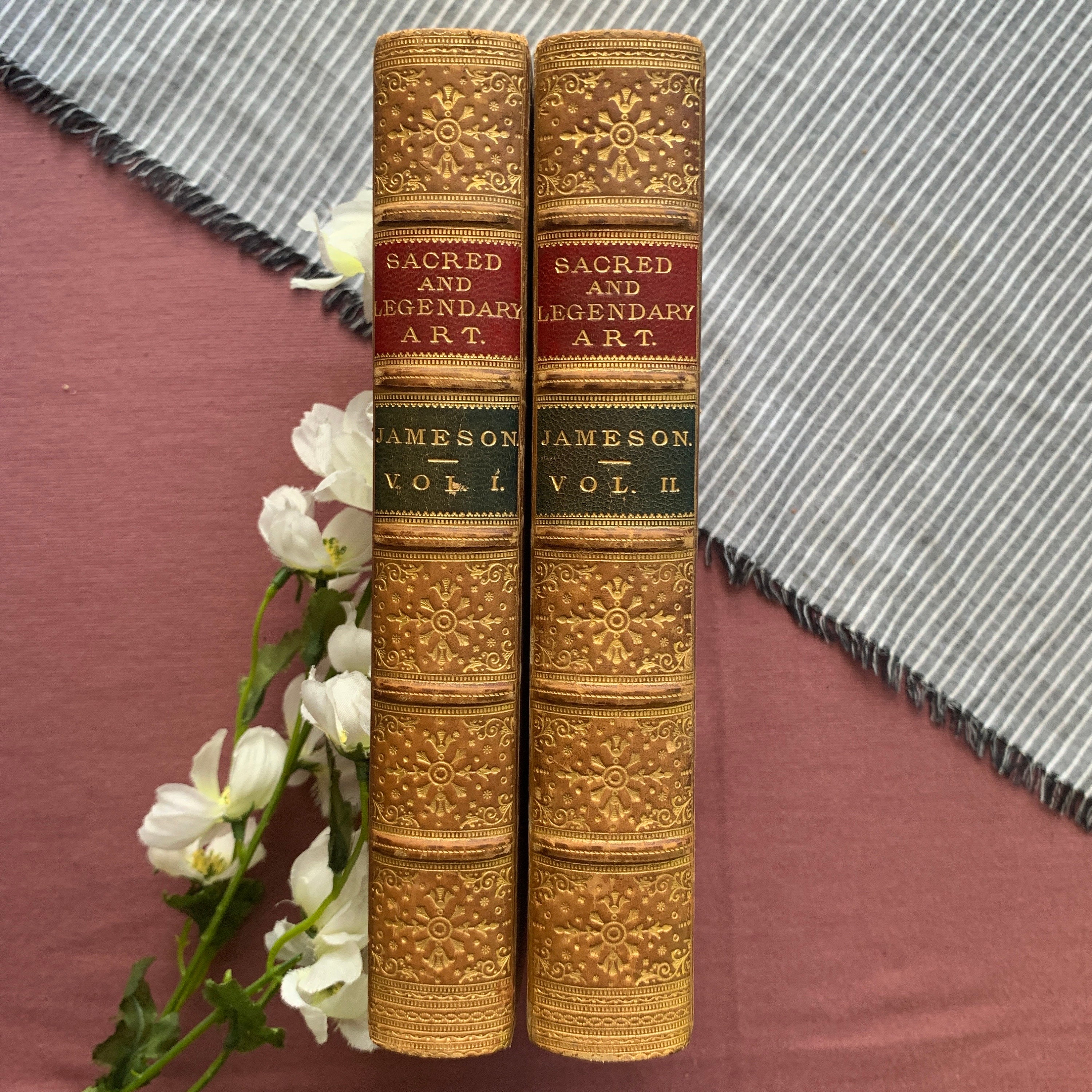 Sacred and Legendary Art Vintage Decor Book Vintage Book Set - Etsy