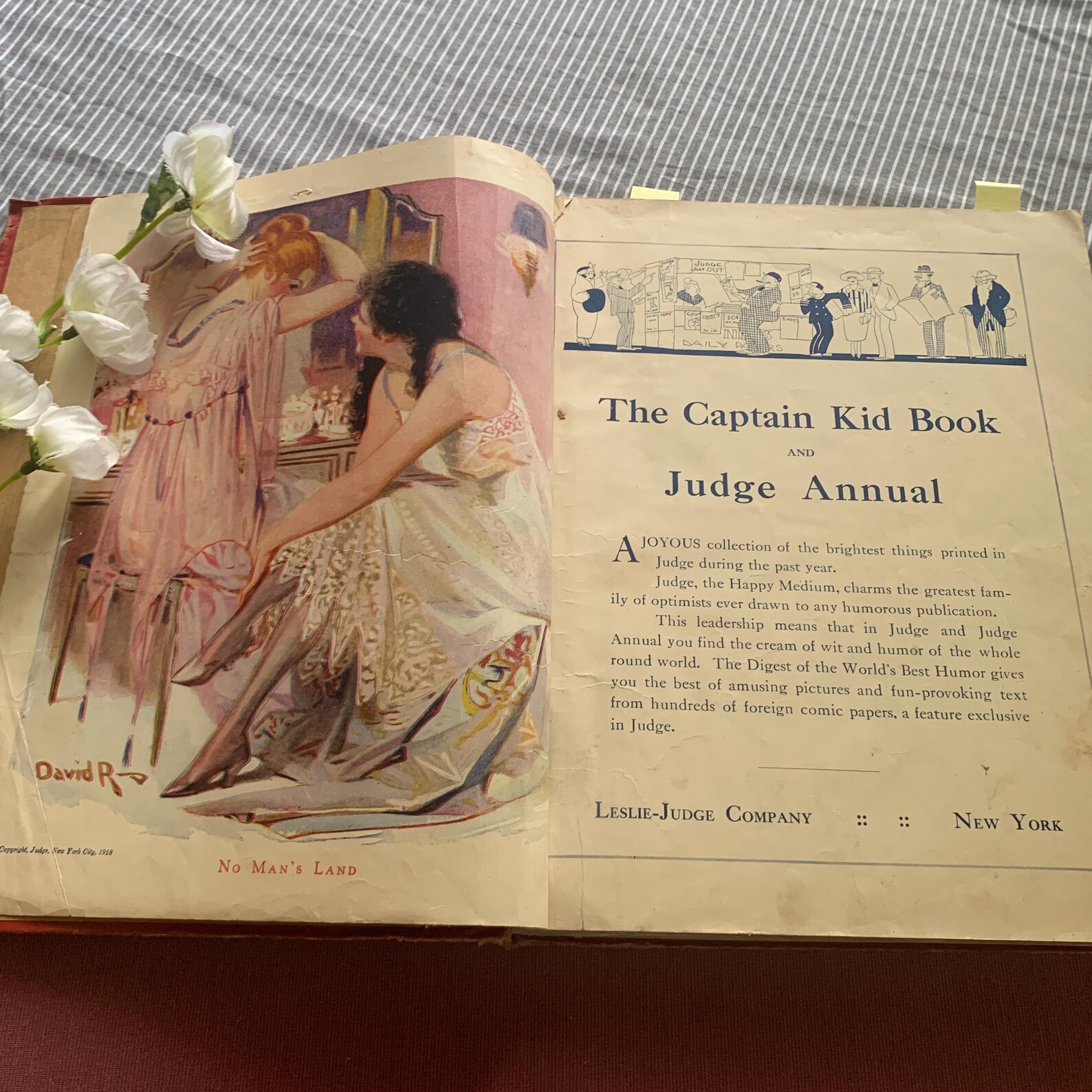 1920s Printing the Captain Kid Book and Judge Annual Judge Magazine ...