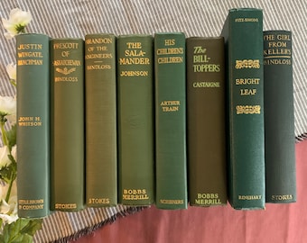 Shades of Bright Red Books by Color Vintage Decor Books - Etsy