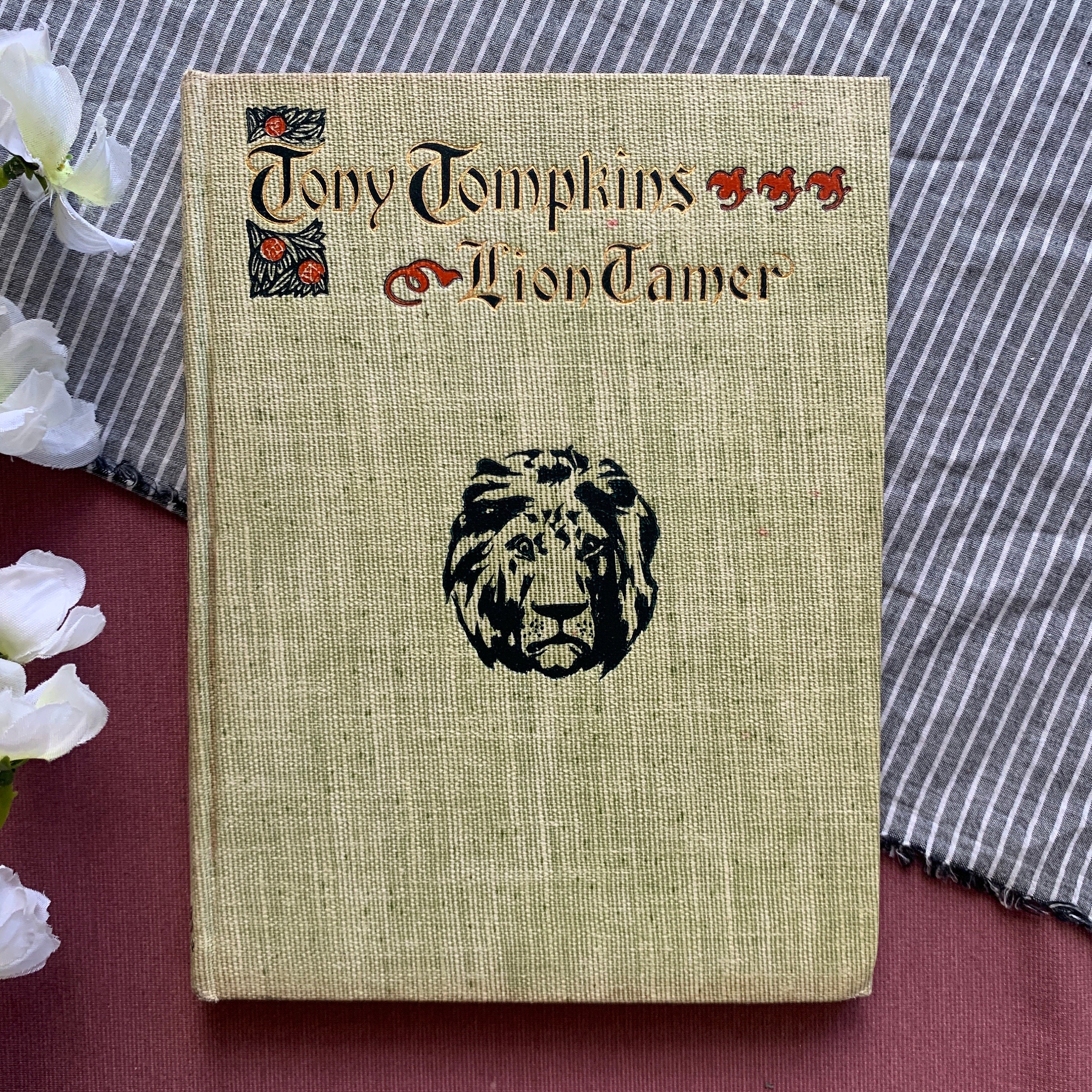 Tony Tompkins: Lion Tamer | Vintage Childrens Book - Etsy
