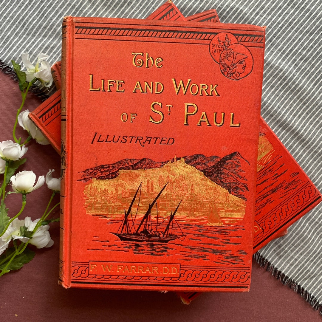 The Life and Work of St. Paul Vintage Decor Book Three Volume Book Set ...