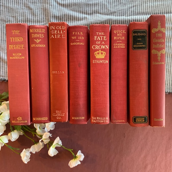 Vintage Books - Etsy