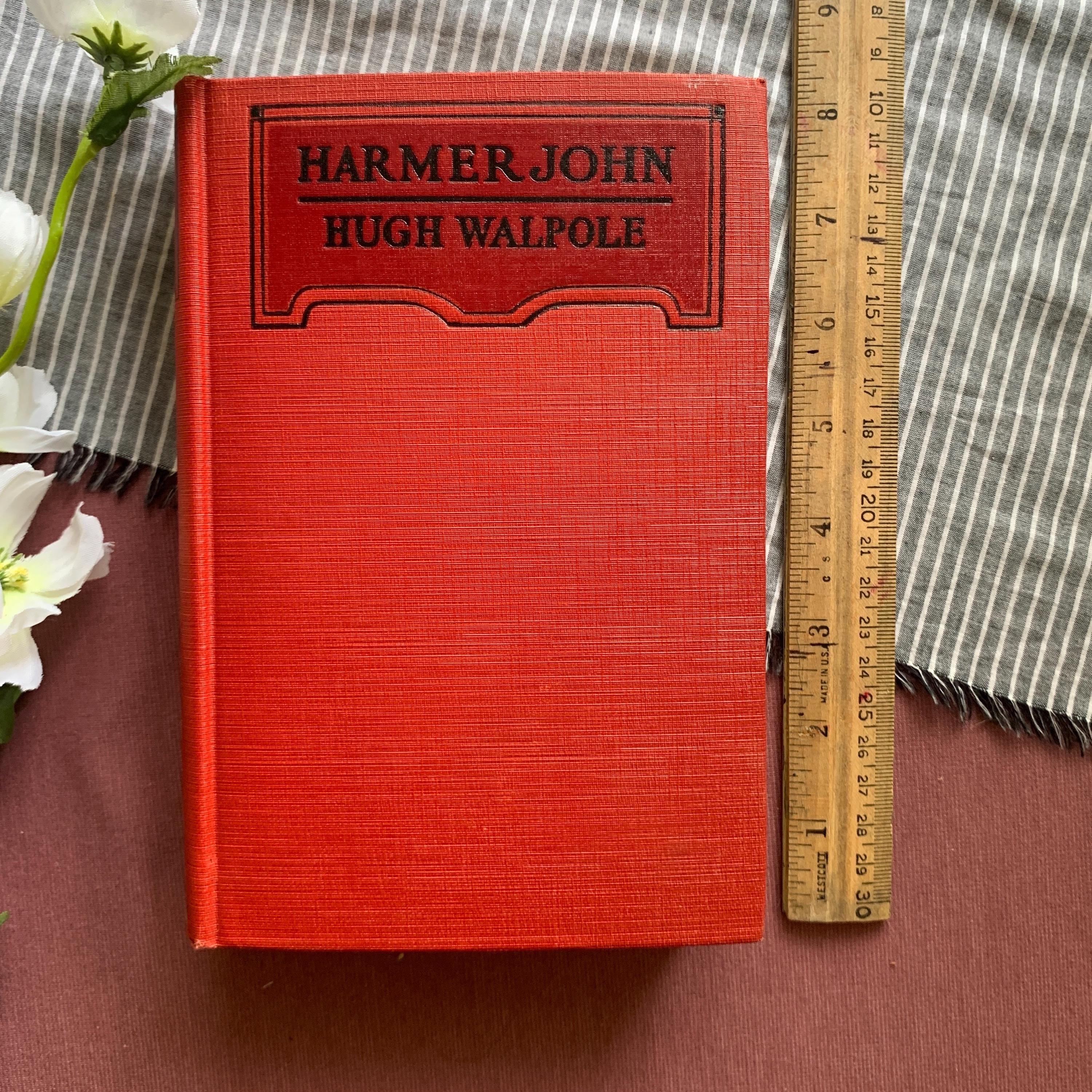 Circa 1900s-1940s | Red and Black Books | Vintage Decor Book - Etsy