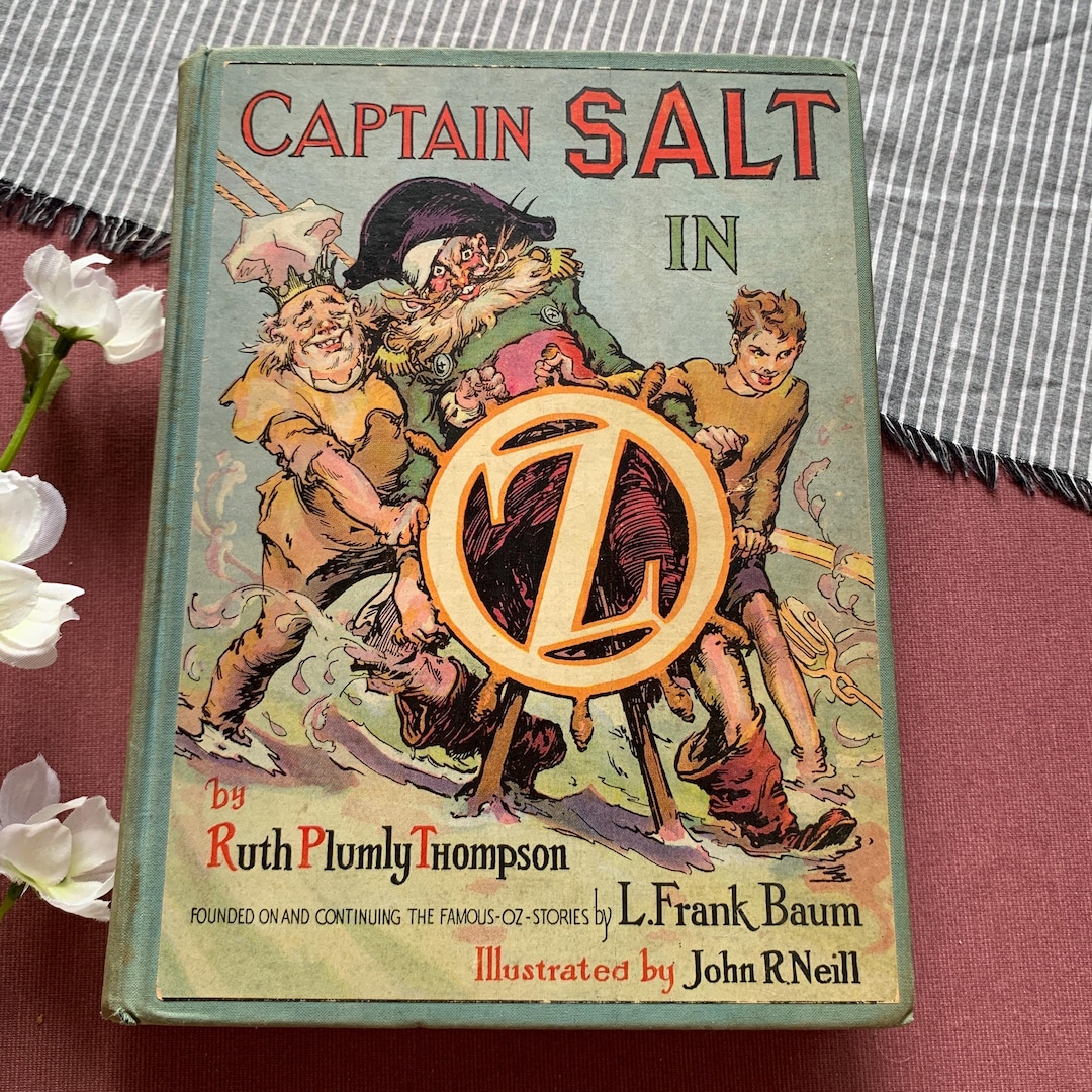 1936 Printing | Captain Salt in Oz | Vintage Childrens Book - Etsy