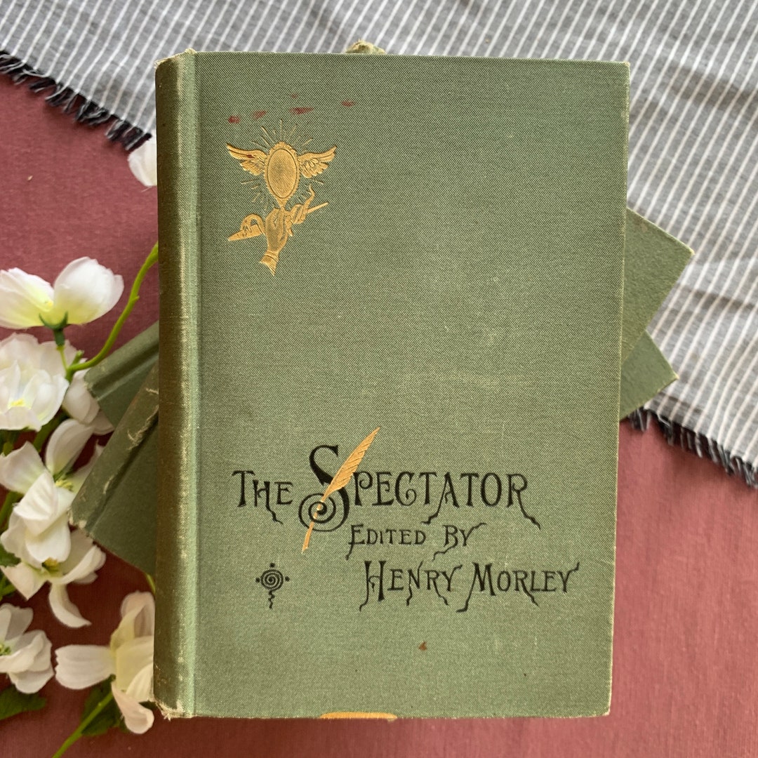 The Spectator | Vintage Book Set | Vintage Decor Book - Etsy