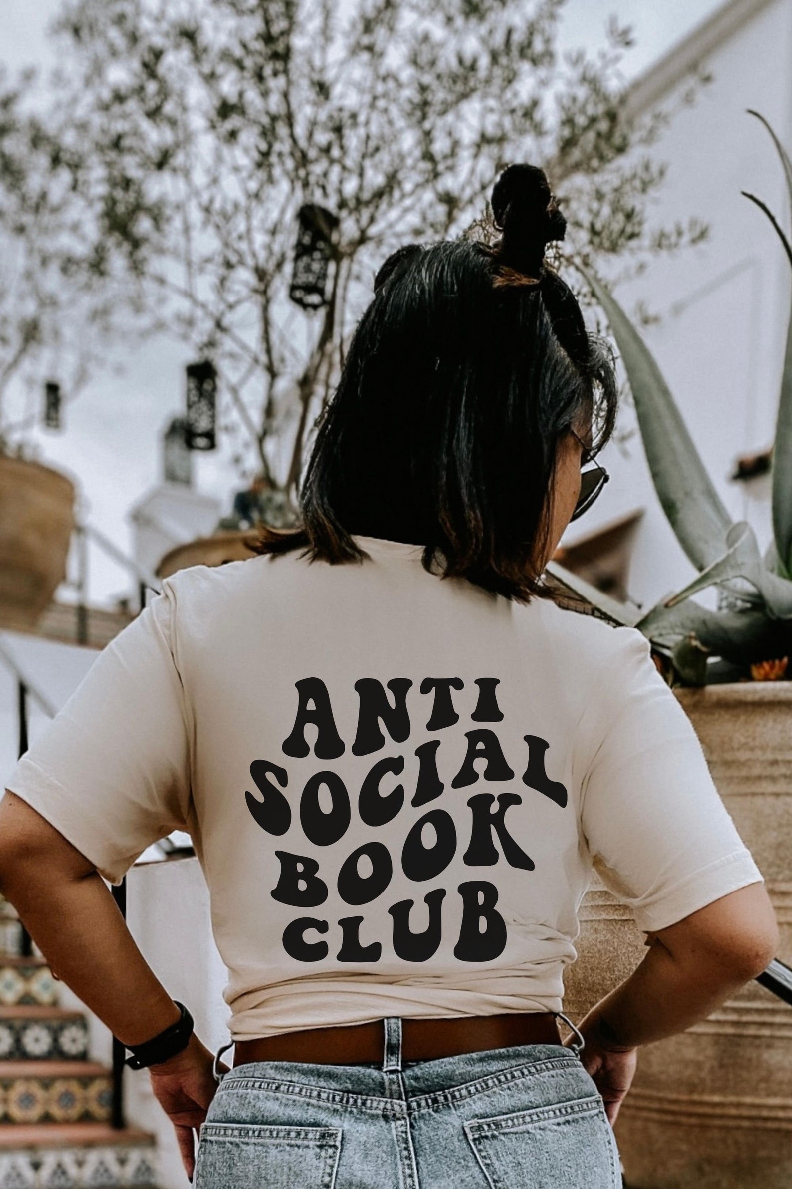 Anti Social Book Club Shirt Booktrovert Tee Bookish Shirt - Etsy