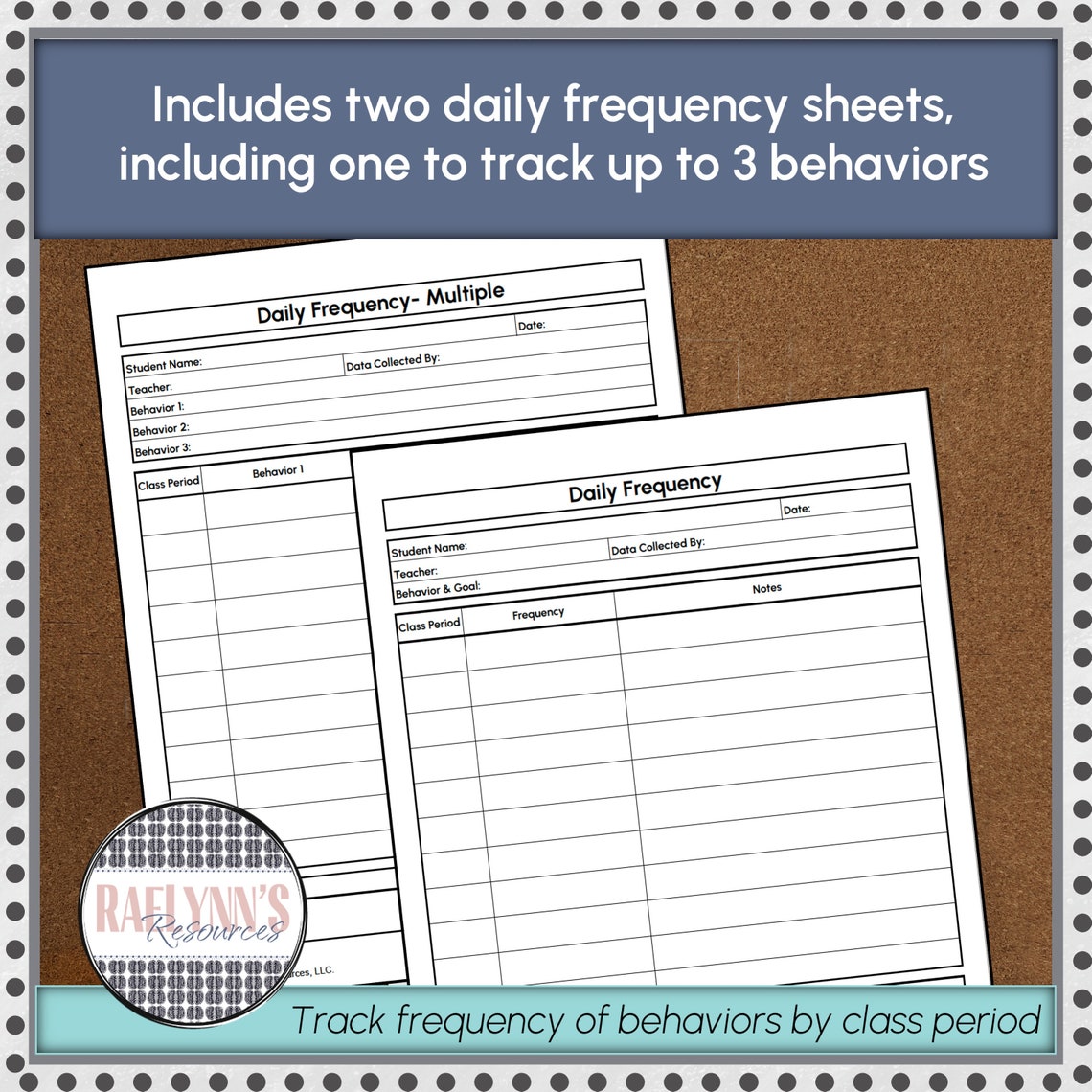 Frequency Data Collection Sheets - Etsy