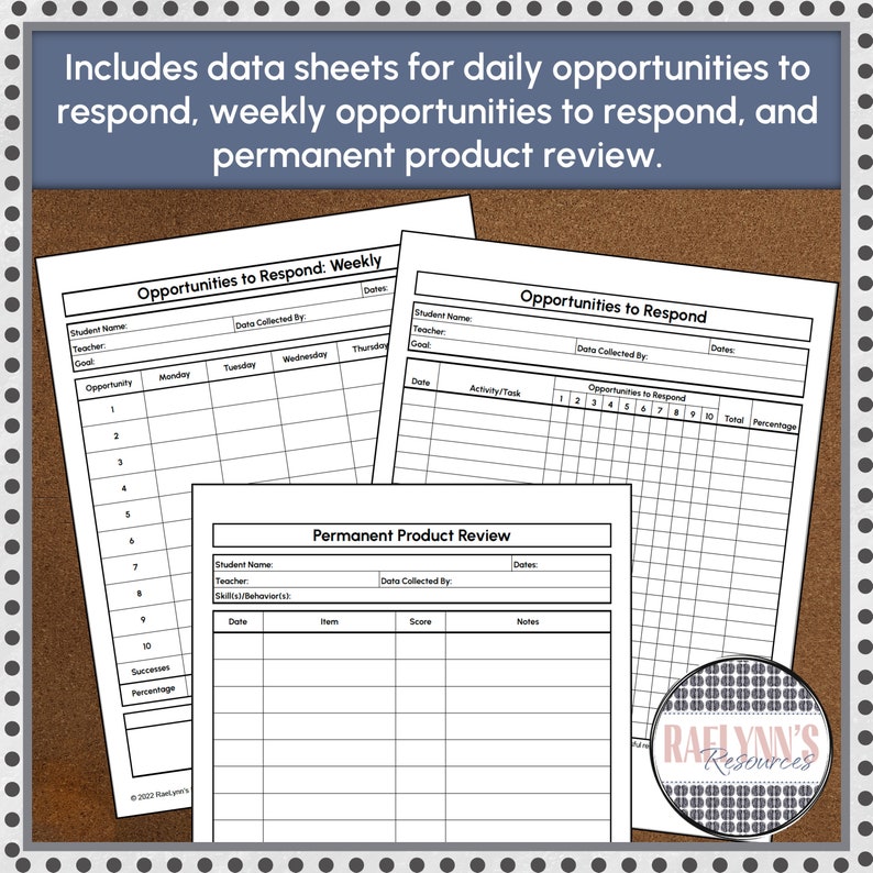 Small Group Data Collection Sheets - Etsy