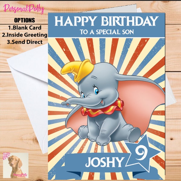 Dumbo Birthday - Etsy UK