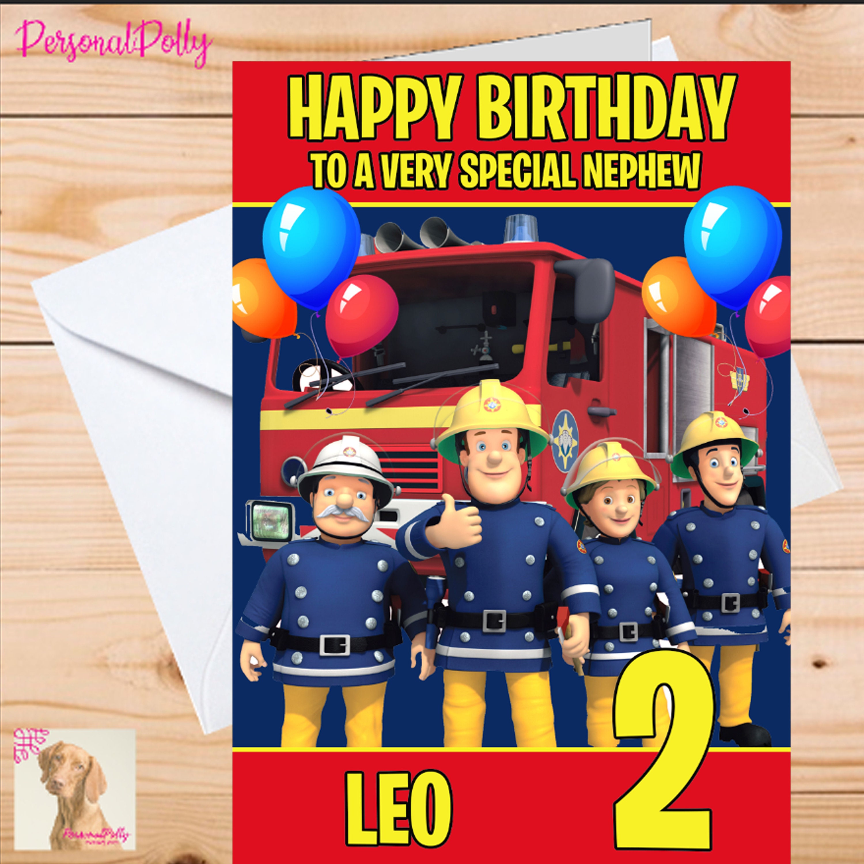 Happy Birthday Fireman Sam