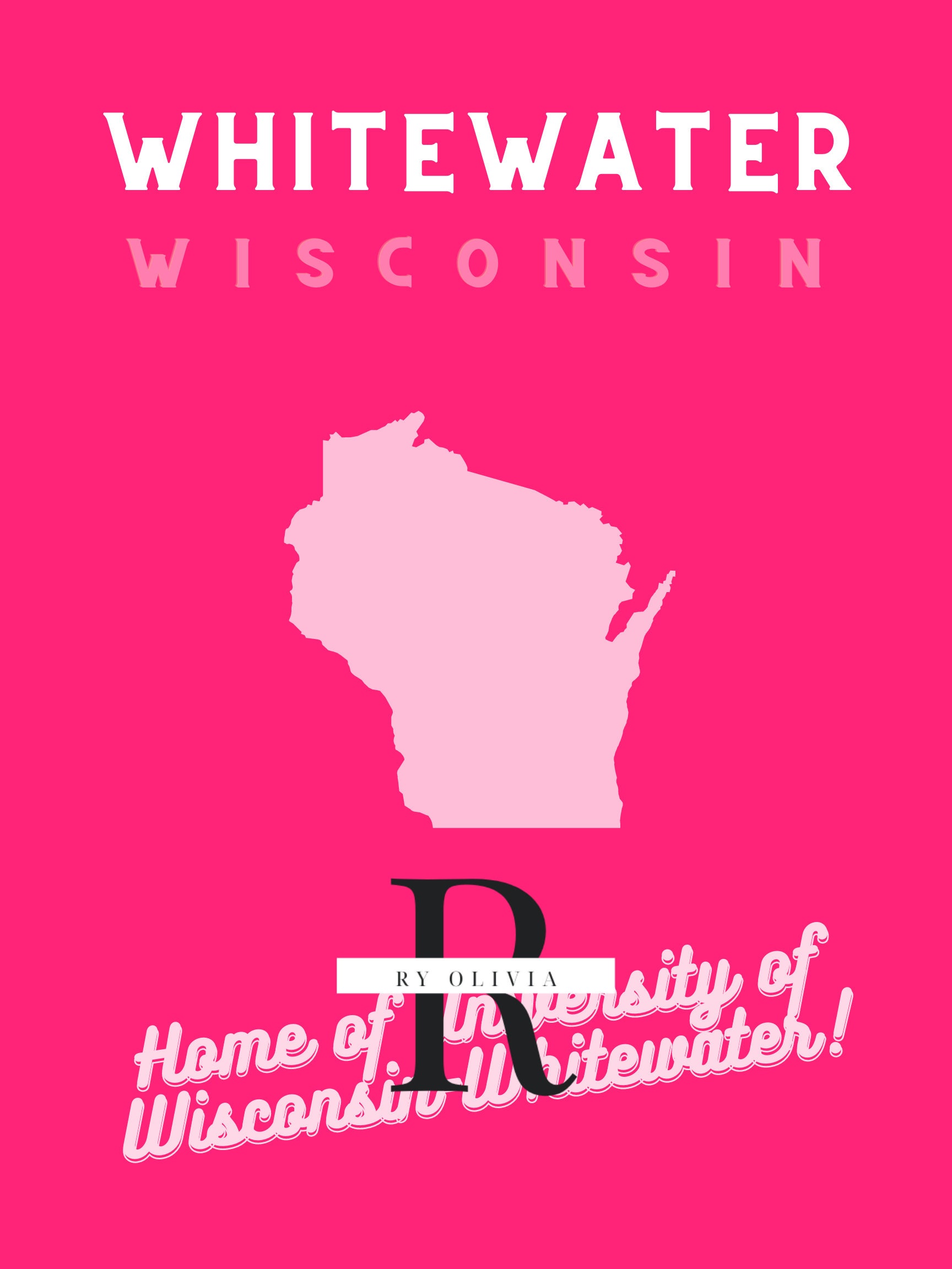 CUSTOM (uw-whitewater) Poster Set - Etsy