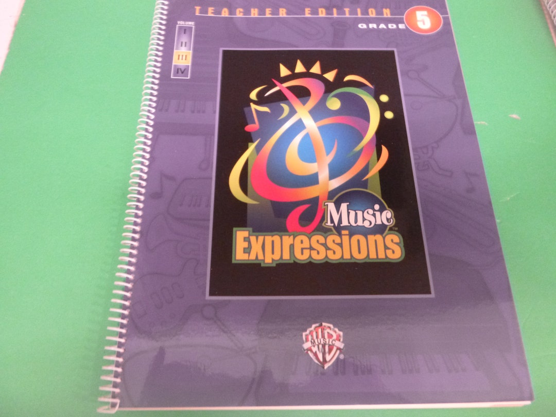 Music Expressions Grade 5 Teacher Edition - Etsy