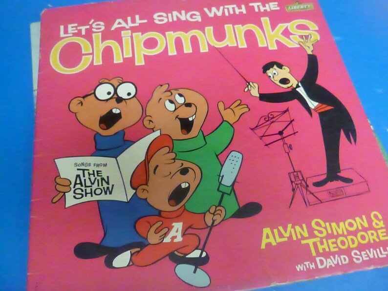 David Seville and the Chipmunks – Let's All Sing With the Chipmunks ...