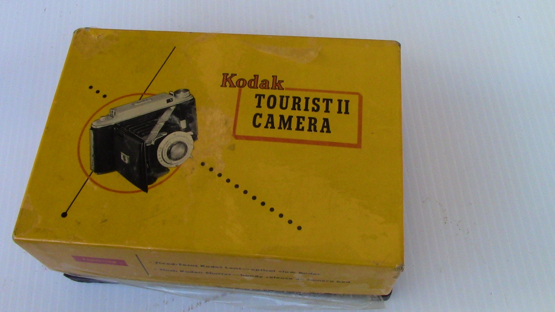 Kodak Tourist II Camera With Original Box and Manual - Etsy