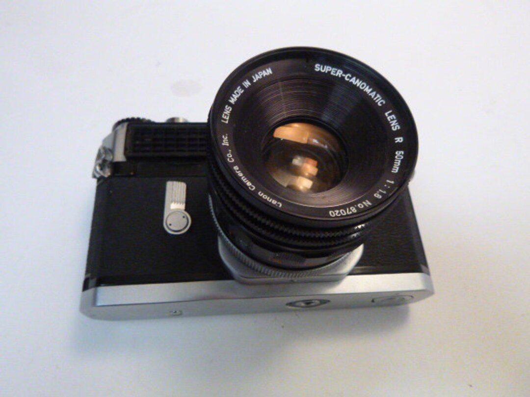 Canon Canonflex RM 35mm SLR Film Camera With R 50mm F1.8 Lens # 87020 ...