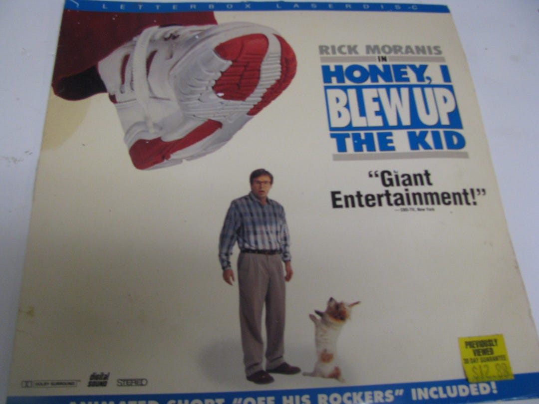 Disney Honey, I Blew up the Kid Letterbox Laser Videodisc (disney) by ...
