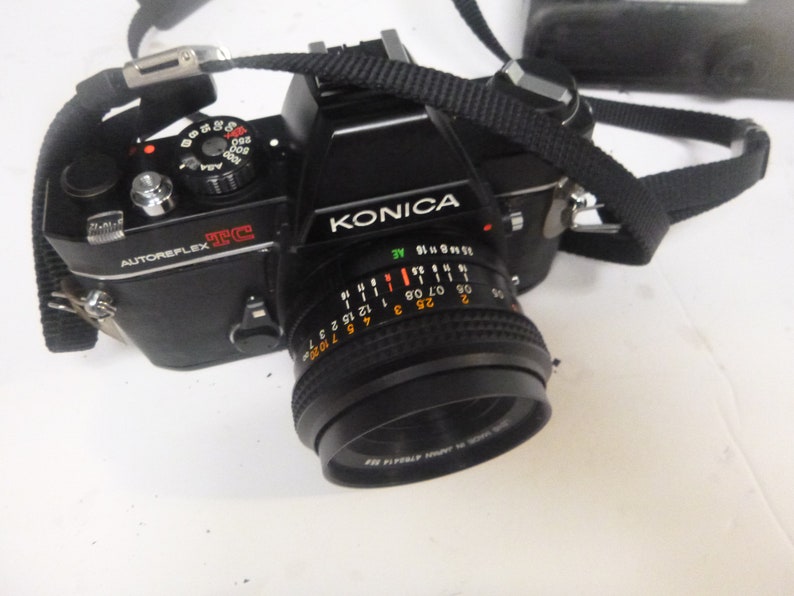 Konica Autoreflex TC With 28mm Wide Angle Lens - Etsy