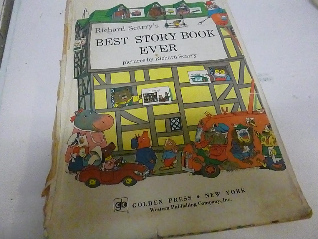 Richard Scarry's Best Storybook Ever (giant Little Golden Book) Missing ...