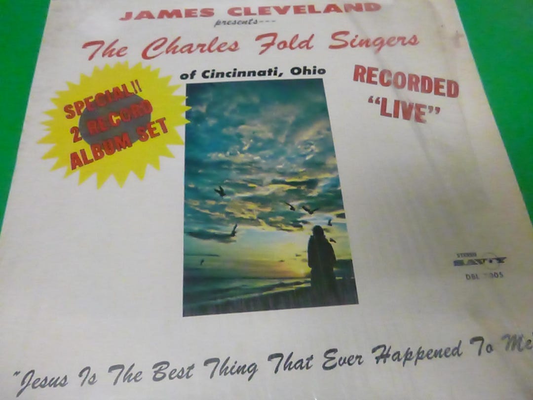 James Cleveland and the Charles Fold Singers LP 1975 Savoy DBL-7005 - Etsy