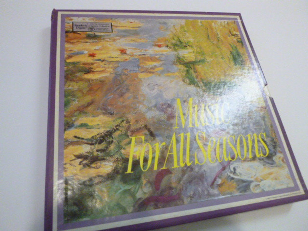 Readers Digest Record Music for All Seasons Box Set Copyright 1984 - Etsy