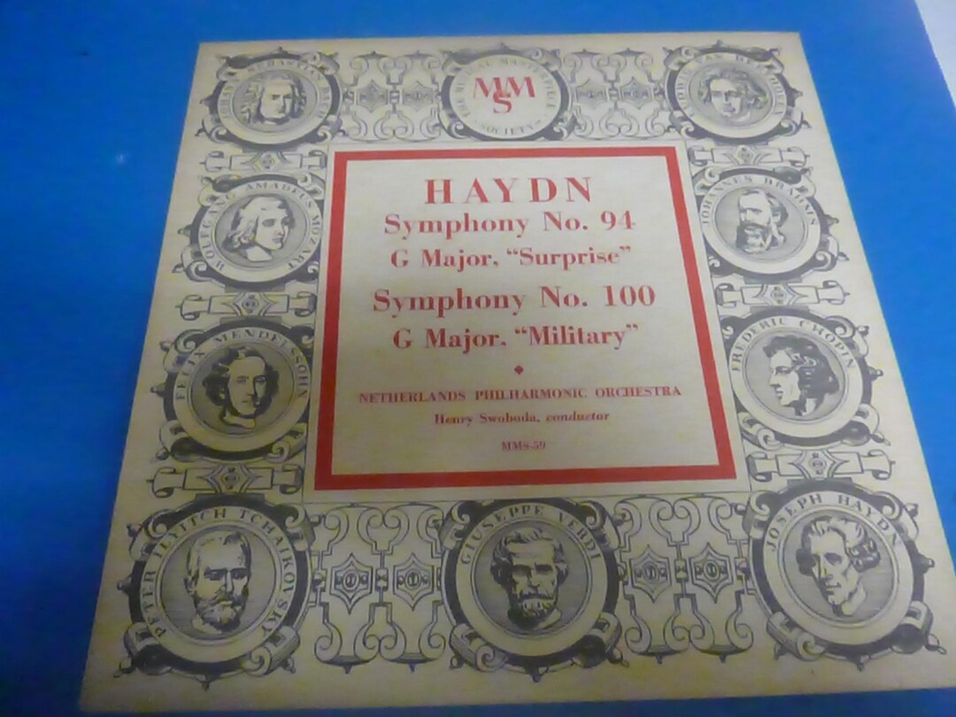 Joseph Haydn - Symphony No. 94 in G Major, "surprise"; Symphony No. 100 in G Major, "military ...