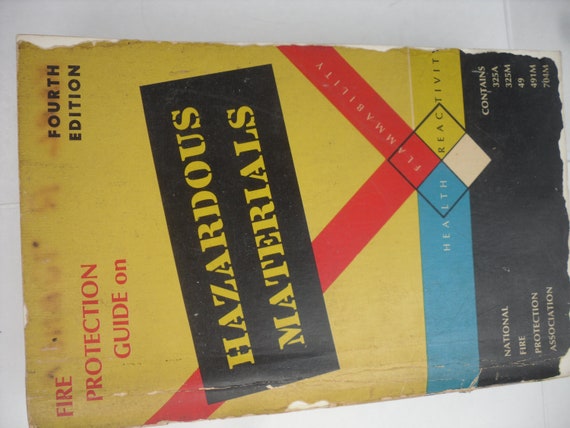 Fire Protection Guide to Hazardous Materials National Fire - Etsy