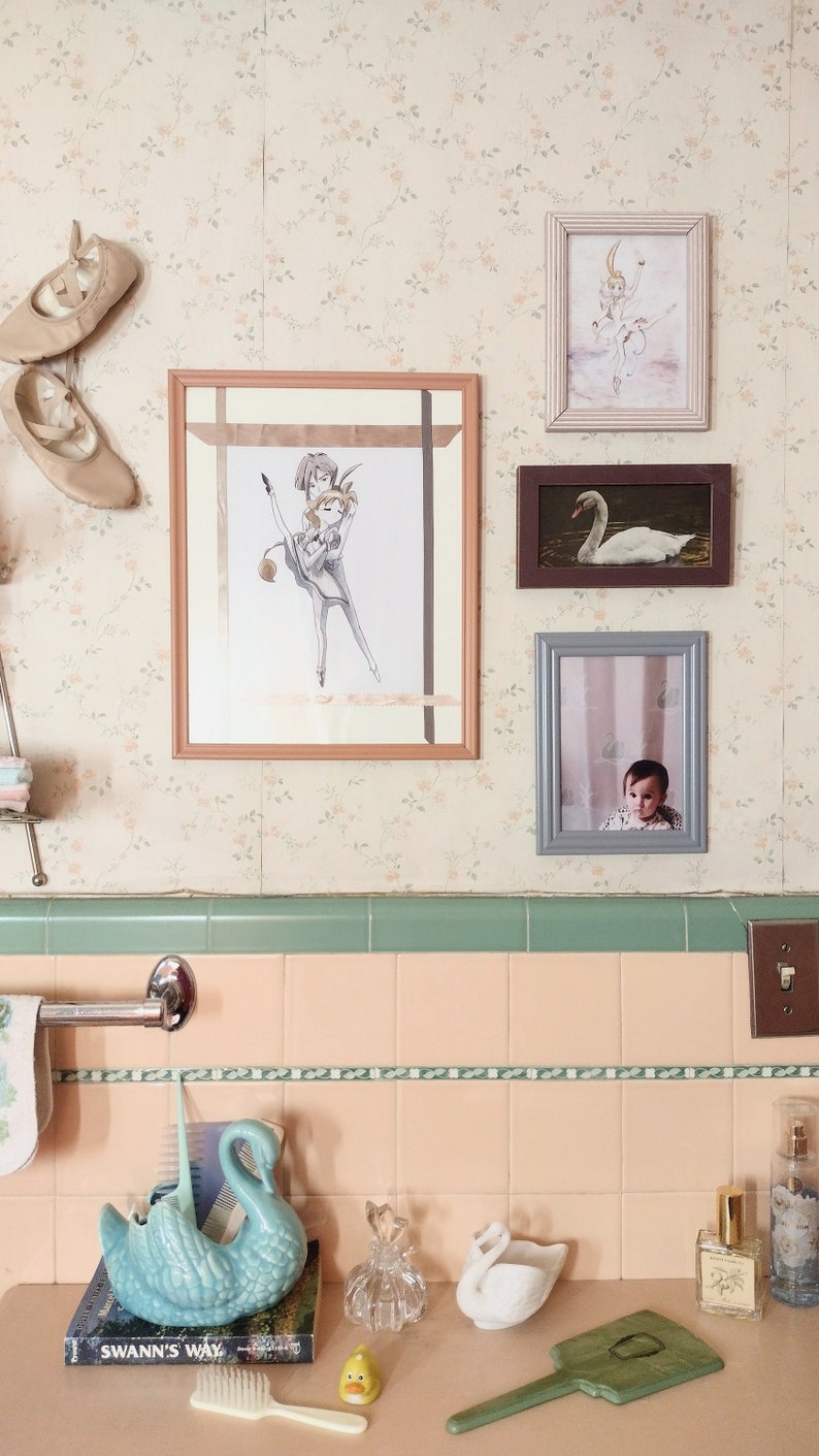 Princess Tutu Duck and Fakir Art Print - Etsy